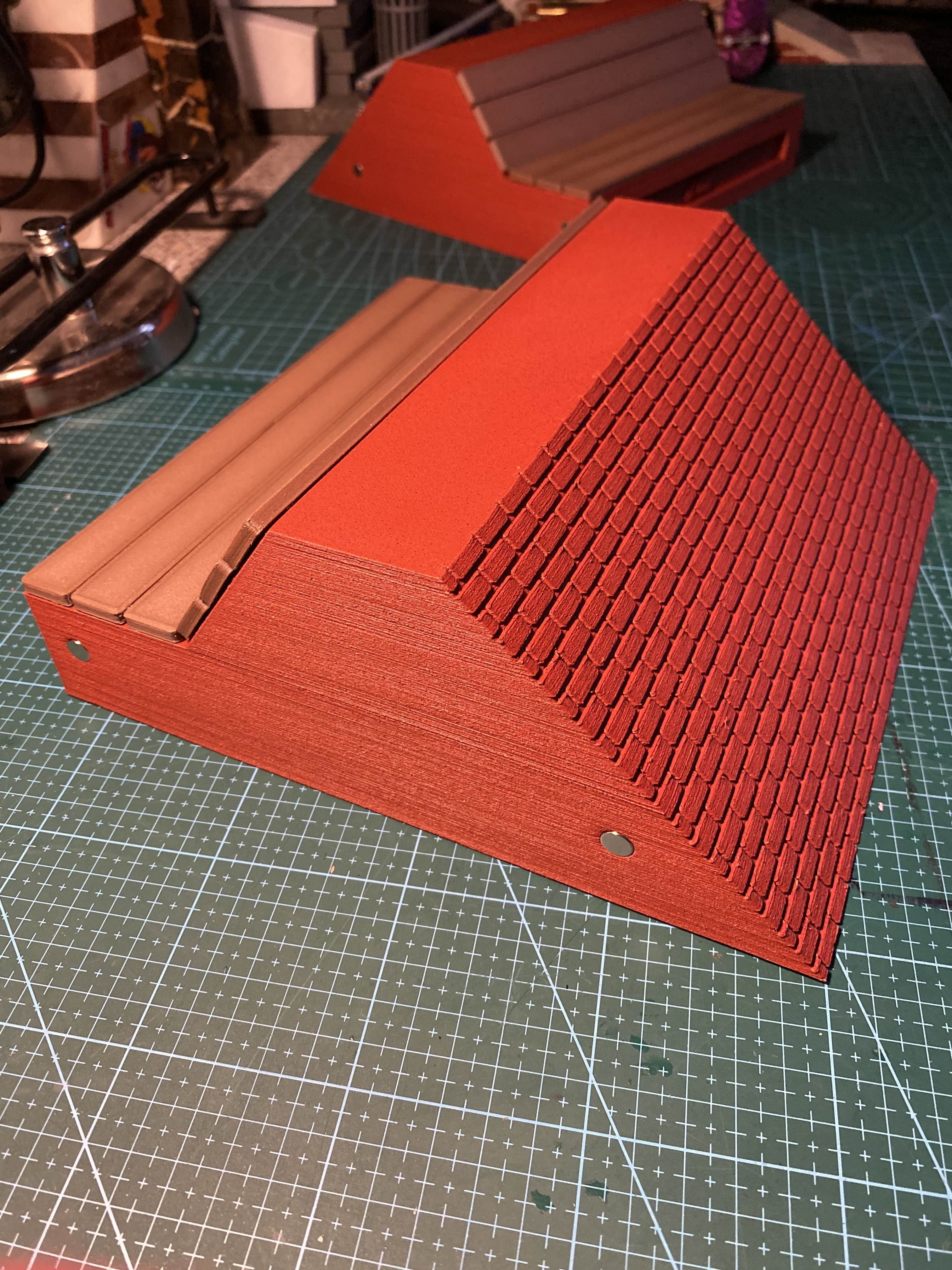 XL Brick Bank Bench, Fingerboard Obstacle Park Series Ramp ...
